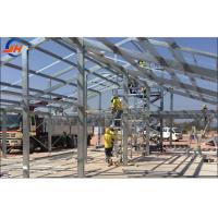 China Large Span Pre Engineering Metal Warehouse Construction Materials Steel Structure Plant for sale