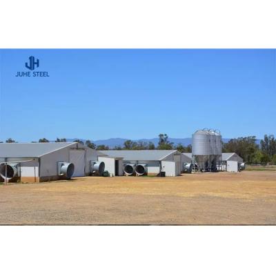 Cina Impianto di lavoro Struttura in acciaio Costruzione di allevamenti bovini con tolleranza ± 1% e progettazione economica in vendita