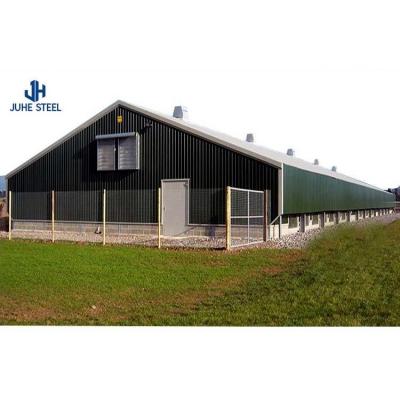 Cina Struttura in acciaio staccabile capanna e caprina moderna lunghezza 60-200m in vendita