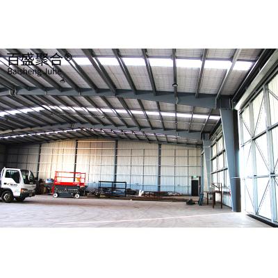 China Edifício pré-fabricado resistente ao vento com estruturas de aço Q235 Q355B à venda