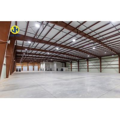 China Estrutura de aço industrial Edifício de oficina pré-fabricado com aço de baixo carbono Q235B/Q345B à venda