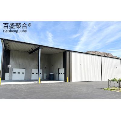 Cina Gestione delle aziende agricole Q235/Q345B Grade Prefabbricato Graneria in metallo Case prefabbricate Granerie in metallo in vendita