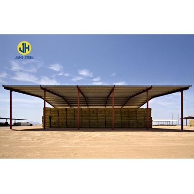 Cina Gestione delle aziende agricole Q235/Q345B Grade Prefabbricato Graneria in metallo Case prefabbricate Granerie in metallo in vendita