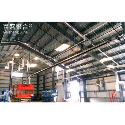 Cina Laboratorio di struttura in acciaio per edifici di grande lunghezza per la struttura principale di travi di acciaio solide a forma di H in vendita