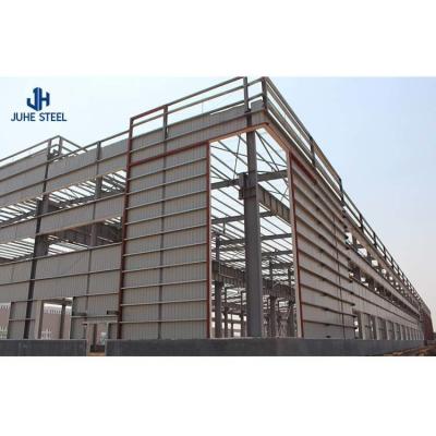 Cina Laboratorio di fabbricazione di acciaio industriale con struttura a prova di umidità e telaio galvanizzato in vendita