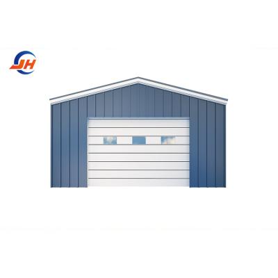 Cina Sezione struttura principale Coulmn Steel Frame Workshop per garage verde in prefabbricato in vendita