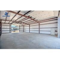 China Light Weight Steel Frame Workshop Prefab Garage with Decoiling Processing Service for sale