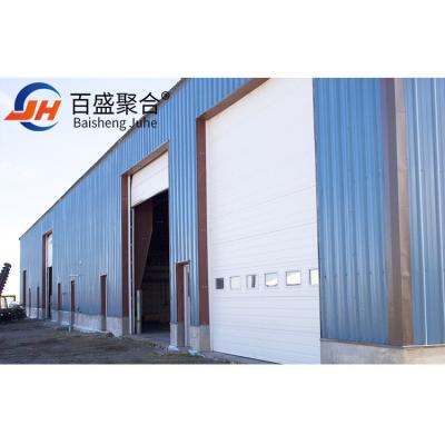 China Q355 Q235B Voorgefabriceerd staalgebouw Metalen magazijn Werkplaats Hangar hal Zelfopslag Te koop