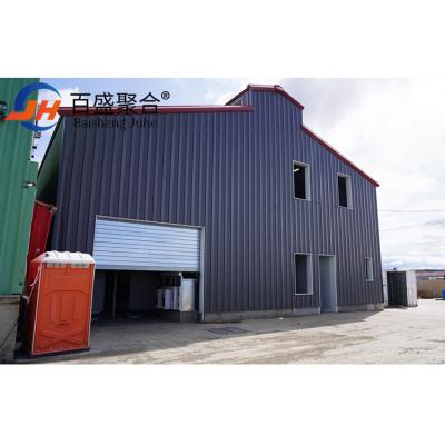 China Q355 Q235B Voorgefabriceerd staalgebouw Metalen magazijn Werkplaats Hangar hal Zelfopslag Te koop