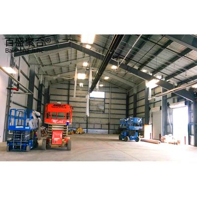 China Prefabricated Design Multi-storey Warehouse Steel Structure Standard AiSi-kwaliteit staal Te koop