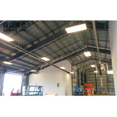 China Prefabricated Design Multi-storey Warehouse Steel Structure Standard AiSi-kwaliteit staal Te koop
