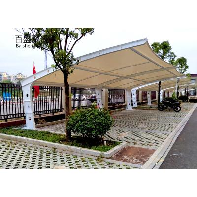 Cina Cornice metallica Tenda per parcheggio e protezione contro le intemperie in vendita