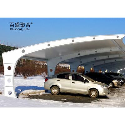 Cina Cornice metallica Tenda per parcheggio e protezione contro le intemperie in vendita