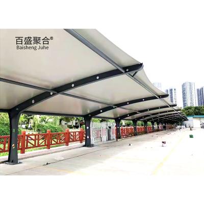 Cina Alumini pergola a prova d'acqua e trattati termicamente per parcheggi in vendita
