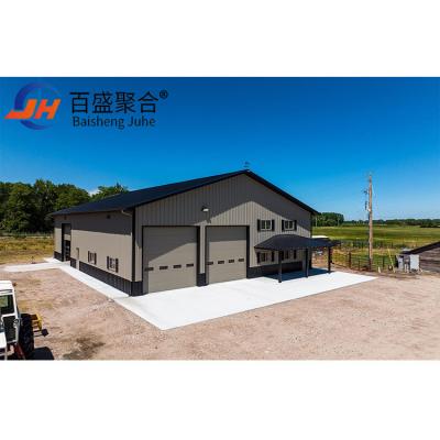 Cina Struttura in acciaio leggero Cornice di metallo Garage con C.Z. Forma Purlin e facile installazione in vendita