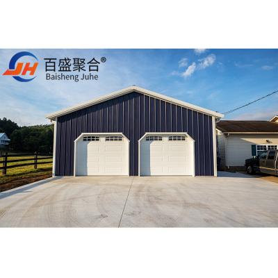 Cina ASTM Standard Customized Small Space Frame Prefab Light Weight Steel Structure Garage in vendita