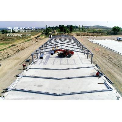 Cina Sezione Coulmn Struttura principale Struttura in acciaio Garage per auto per costruzioni in vendita