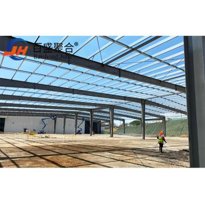 Cina Light and Durable Space Frame Supermarket Building with Prefabricated Steel Structure Edificio con struttura in acciaio prefabbricata in vendita