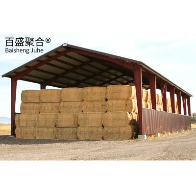 Cina Prefabbricazione metallica agricola costruzione di strutture in acciaio con servizio di piegatura in vendita