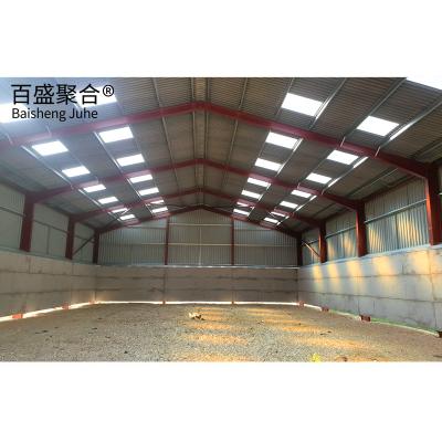 Cina Prefabbricazione metallica agricola costruzione di strutture in acciaio con servizio di piegatura in vendita