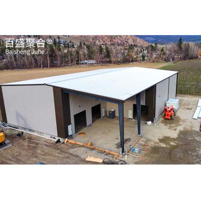 Cina Prefabbricazione metallica agricola costruzione di strutture in acciaio con servizio di piegatura in vendita