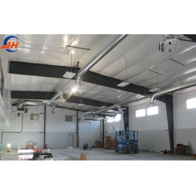 China Aluminiumlegerings raam geprefabriceerd raamconstructie voor span dak staal structuur Te koop