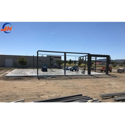 Cina Laboratorio di progettazione di disegni CAD prefabbricati su misura per il magazzino di strutture in acciaio di Mauritius in vendita