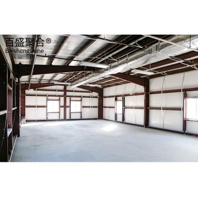 China Op maat gemaakte Chinese metalen frame shed Prefab staal structuur magazijn GB standaard Te koop