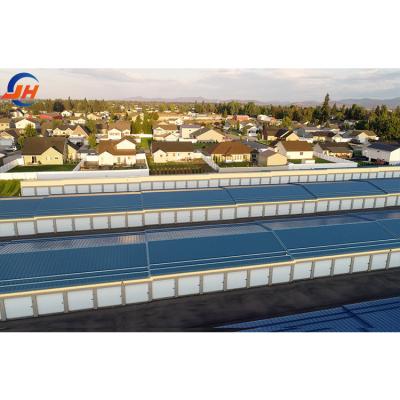 Cina GB Standard Cutting Service Provided Prefabricated Galvanized Buildings For Easy Assembly (Servizio di taglio standard GB fornito per edifici prefabbricati galvanizzati per facile assemblaggio) in vendita