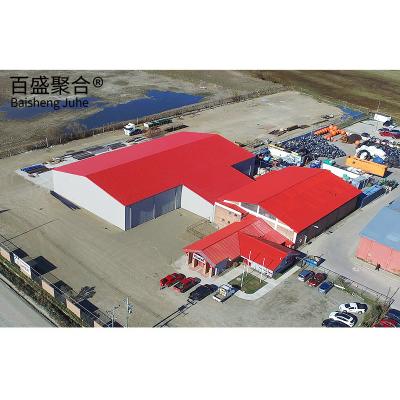 China Estructura prefabricada de acero Material del marco del almacén Construcción Diseño de 1000 metros cuadrados en venta