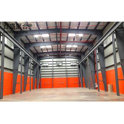 China Estructura prefabricada de acero Material del marco del almacén Construcción Diseño de 1000 metros cuadrados en venta