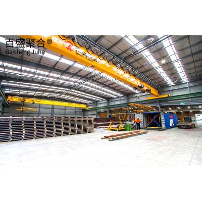 Cina Magazzini di acciaio Edifici prefabbricati in acciaio metallo Magazzini con finestre in lega di alluminio in vendita