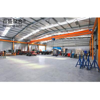 Cina Magazzini di acciaio Edifici prefabbricati in acciaio metallo Magazzini con finestre in lega di alluminio in vendita