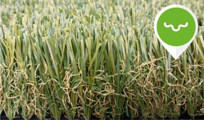 Cina Codice artificiale di Wave 174 della stuoia dell'erba del giardino ondulato stretto del monofilamento in vendita