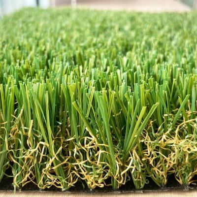 China Do tapete artificial da grama de 45MM a grama sintética para a paisagem do jardim grama artificial à venda