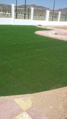 China 18900 Stitches /M2 Garden Artificial Grass 5/8'' For Swimming Pool for sale
