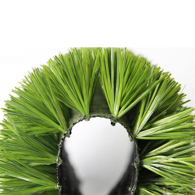 China Teder Groen Voetbal Kunstmatig Gras 55m Hoogte Uniek Diamond Reinforced Te koop
