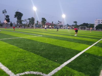 China AVG 60MM Artificial Football Turf Artificial Carpet Artificial Grass for sale