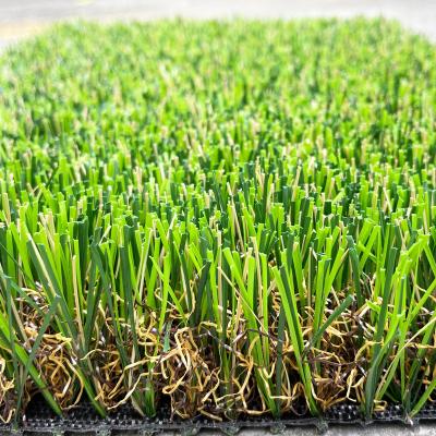 Cina Tappeto erboso sintetico del tappeto artificiale dell'erba di 13850 Detex per il paesaggio del giardino in vendita