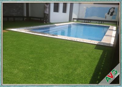 China PU-Beschichtungs-Ser-förmig gefälschter Gras-Innenteppich für die Swimmingpool-Landschaftsgestaltung zu verkaufen