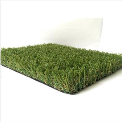 Cina Forma diritta di Olive Garden Artificial Grass Double Wave del campo in vendita