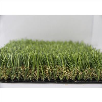 Cina Forma piana del filato del monofilamento di Wave dell'erba artificiale materiale del giardino del PE in vendita