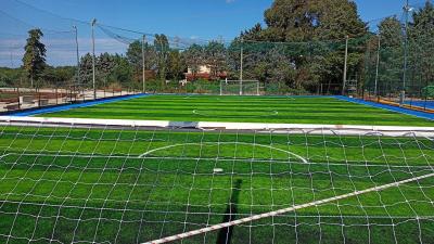 Cina Erba artificiale 50mm verde resistente uv per il campo di football americano in vendita