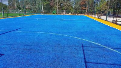 Cina tappeto artificiale dell'erba di calcio del tappeto erboso di calcio del campo di 50mm in vendita