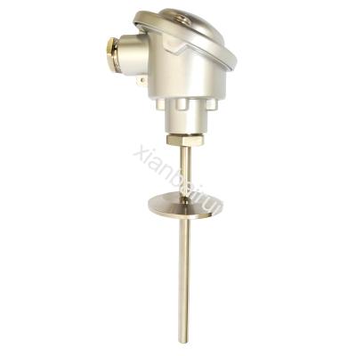 China Platinum Resistor RTD Temperature Sensor with 4-20mA Output for Food Industry Applications for sale