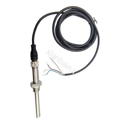 China Small Temperature Sensor RTD 2-wire 3-wire 4-wire M12 Connector Design Easy to Replace for sale