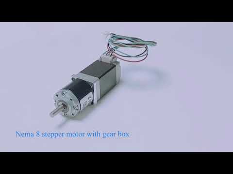 Nema 8 stepper motor with gearbox