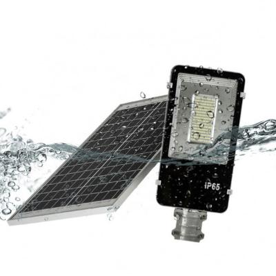 Cina iluminazione pubblica solare di 30W 50W LED, tipo capo lampada dello spazzolino da denti di via principale solare in vendita