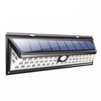 China Motion Sensor Solar Powered LED Wall Light 2700-6500K CCT Weather Proof for sale