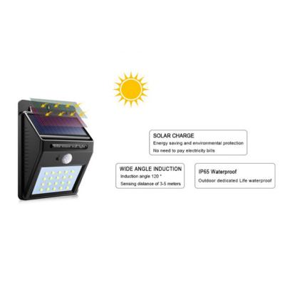 Cina Prova alimentata solare del tempo della luce 2700-6500K il TDC della parete del sensore di moto LED in vendita